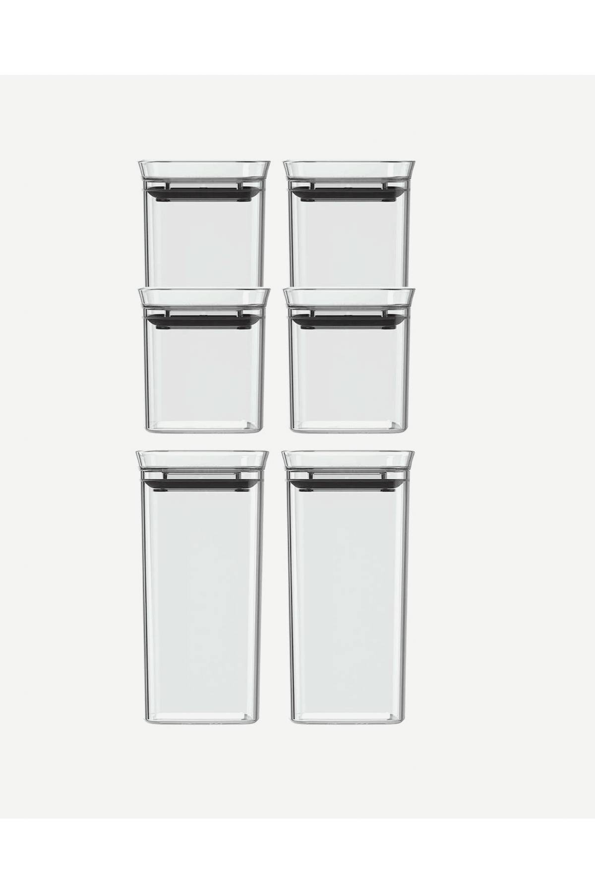 Set de Canister con Tapa Hermética Ou X6 | Deprati Tienda Online