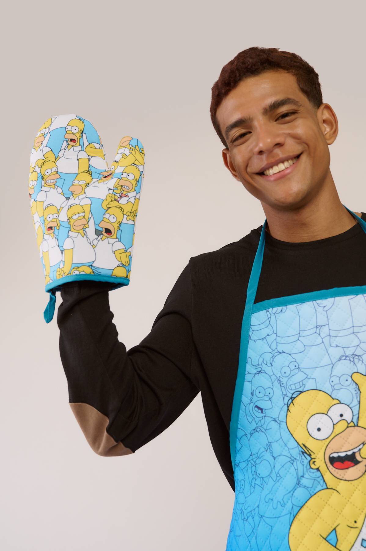 Set Delantal Homero Simpsons X3 | De Prati Tienda Online