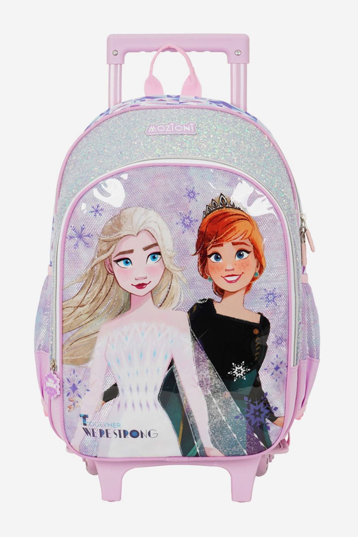 Mochila Escolar con Ruedas Mozioni Frozen | Deprati Tienda Online