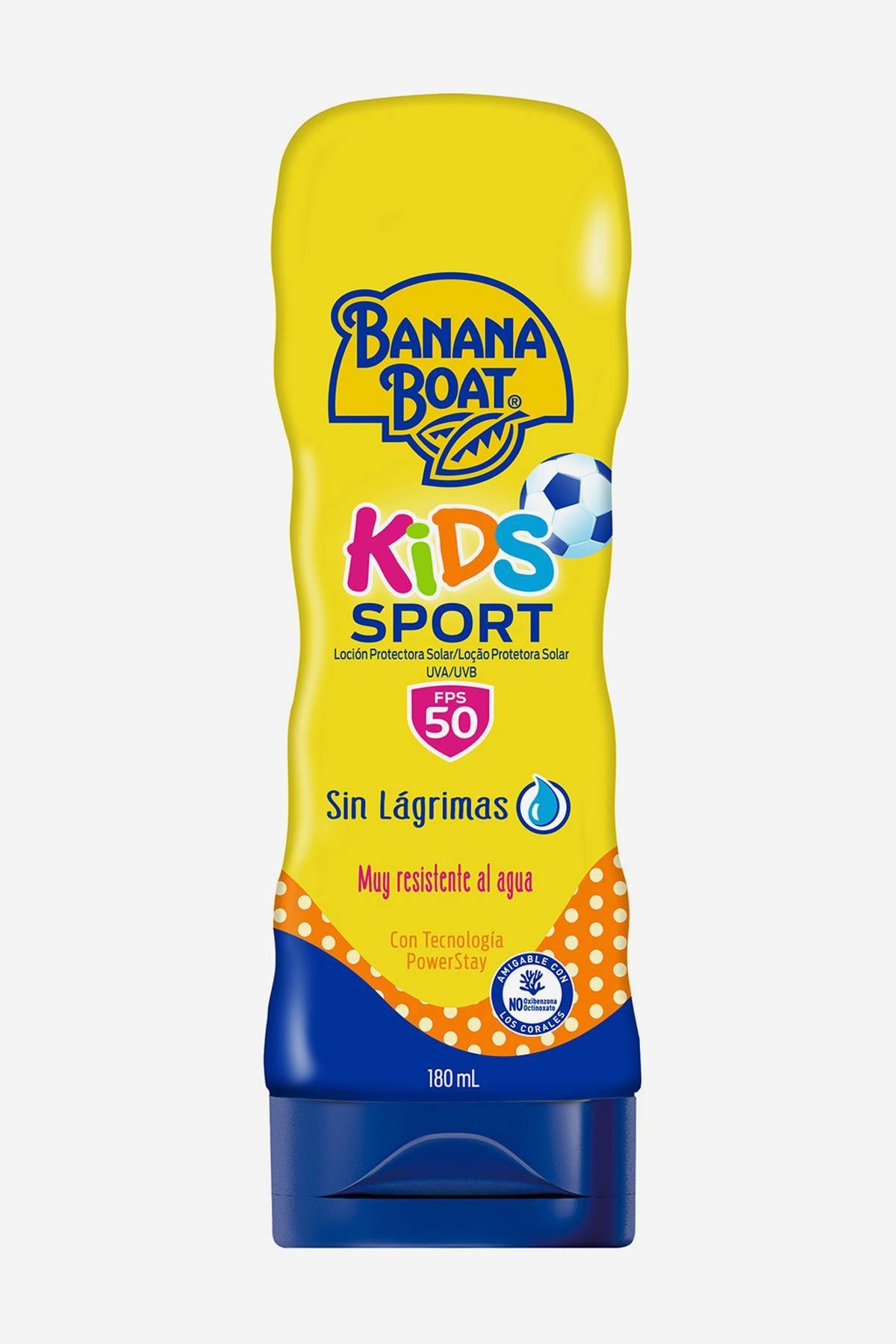 Protector Solar Kids Sport SPF 50 Banana Boat 180 ml | Deprati Tienda ...