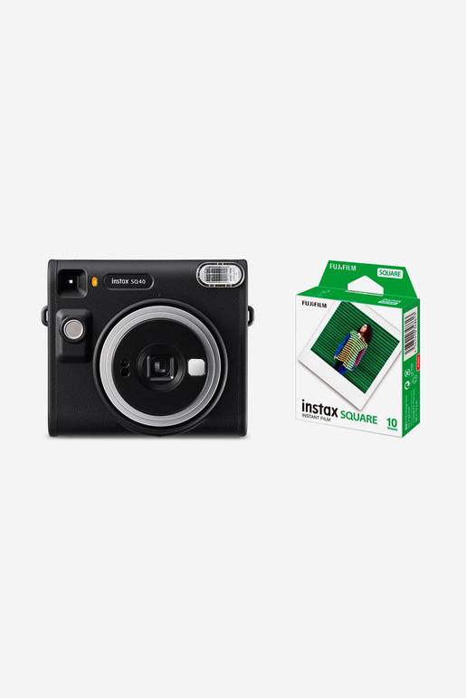 Cámara Fujifilm Instax Square SQ40 + Rollo Instax Mini 10 Unidades ...