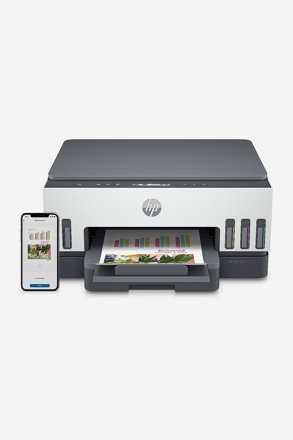 Impresora HP Smart Tank 720 + Resma de Papel Fotográfico | Deprati ...