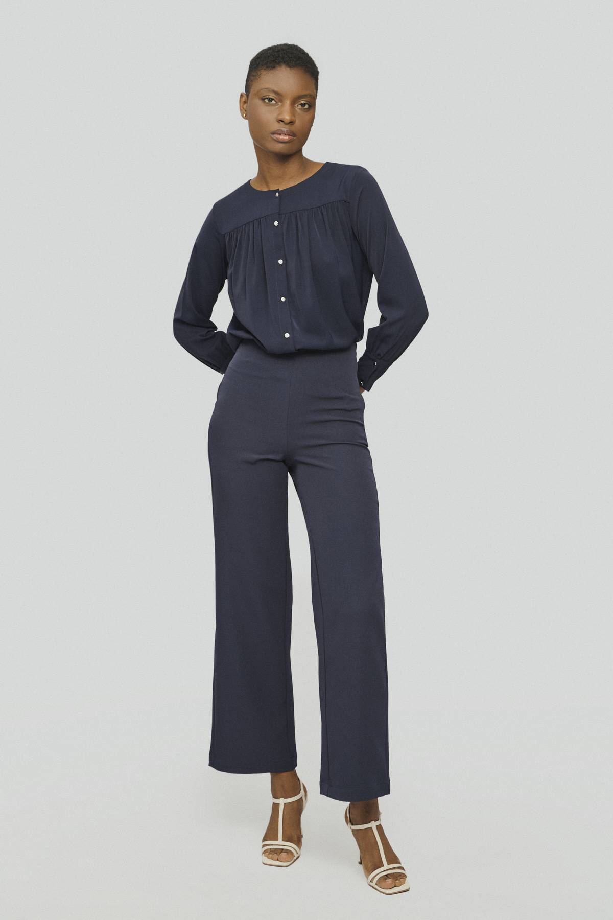 Blusa con Botones Expressions | Deprati Tienda Online