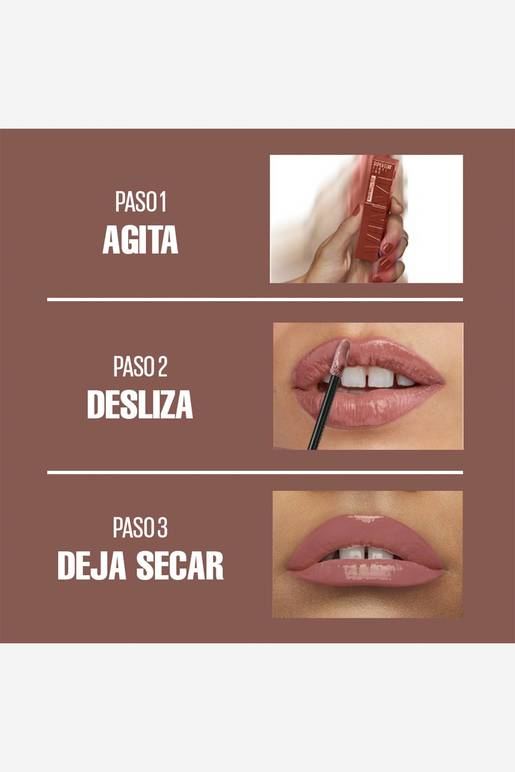 Labial Líquido Super Stay Vinyl Ink Maybelline Punchy | Deprati Tienda ...