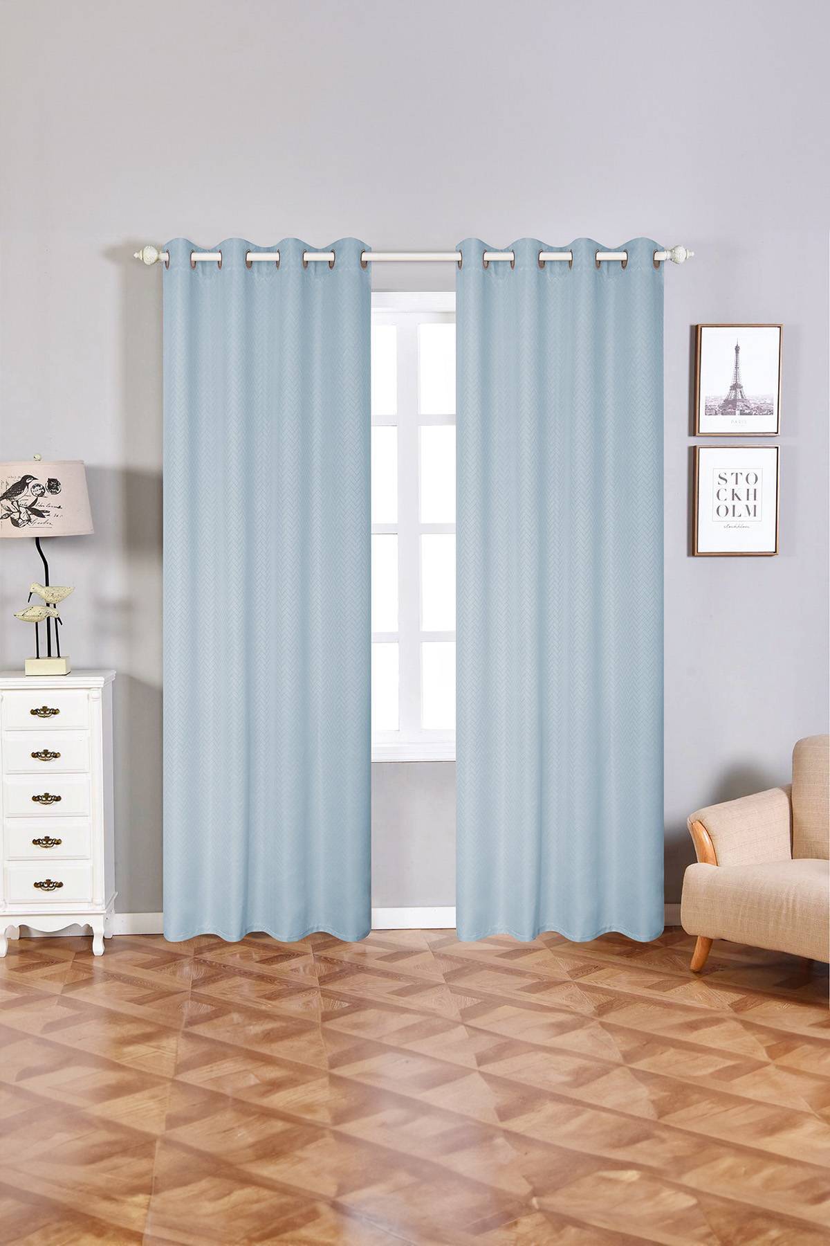 Cortina Blackout con Ojales Home Accents Sachi Ligh | Deprati Tienda Online
