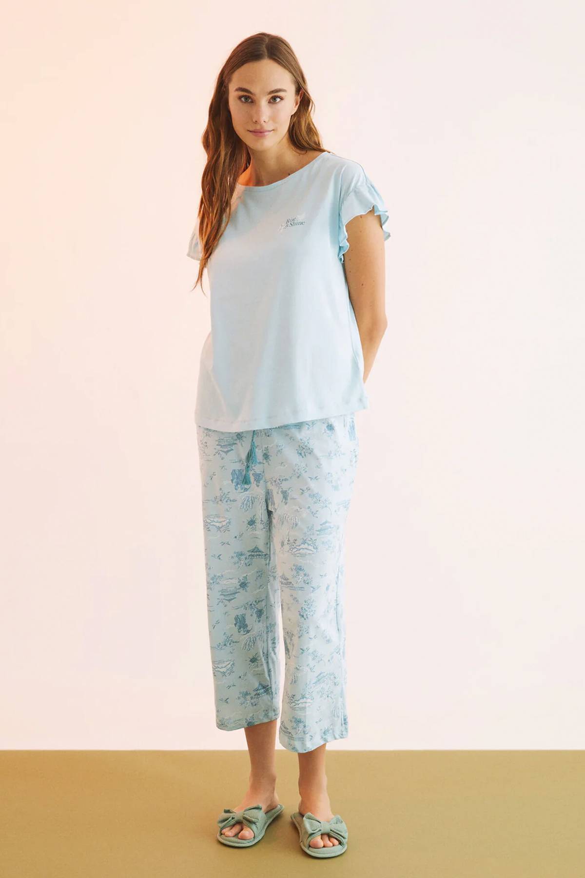 Pijama Camiseta + Capri Women'Secret | De Prati Tienda Online