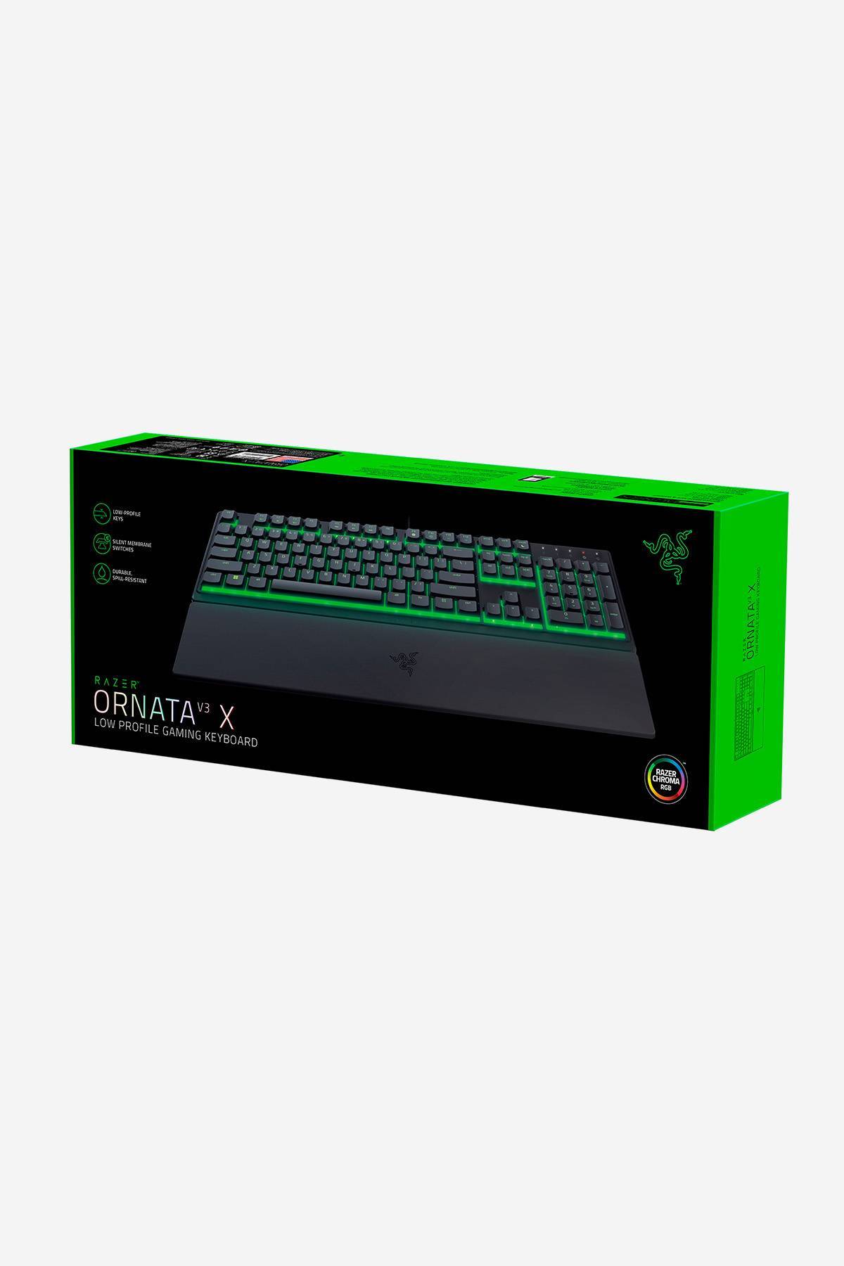 Teclado Razer Ornata V3X + Gratis Set de Teclas Razer Verdes | Deprati ...