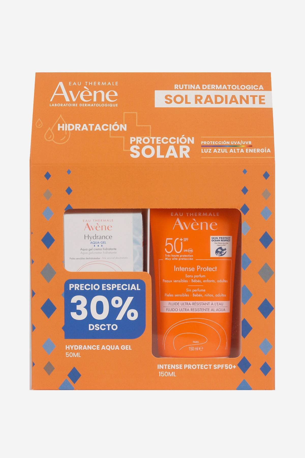 Set Crema Hidratante + Protector Solar Avène | Deprati Tienda Online
