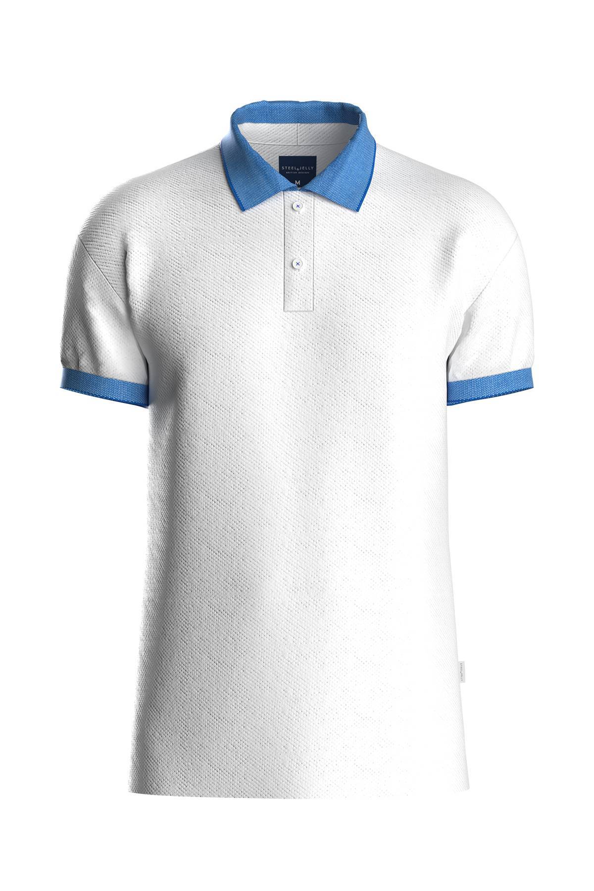 Camiseta Polo con Textura Steel & Jelly | De Prati Tienda Online