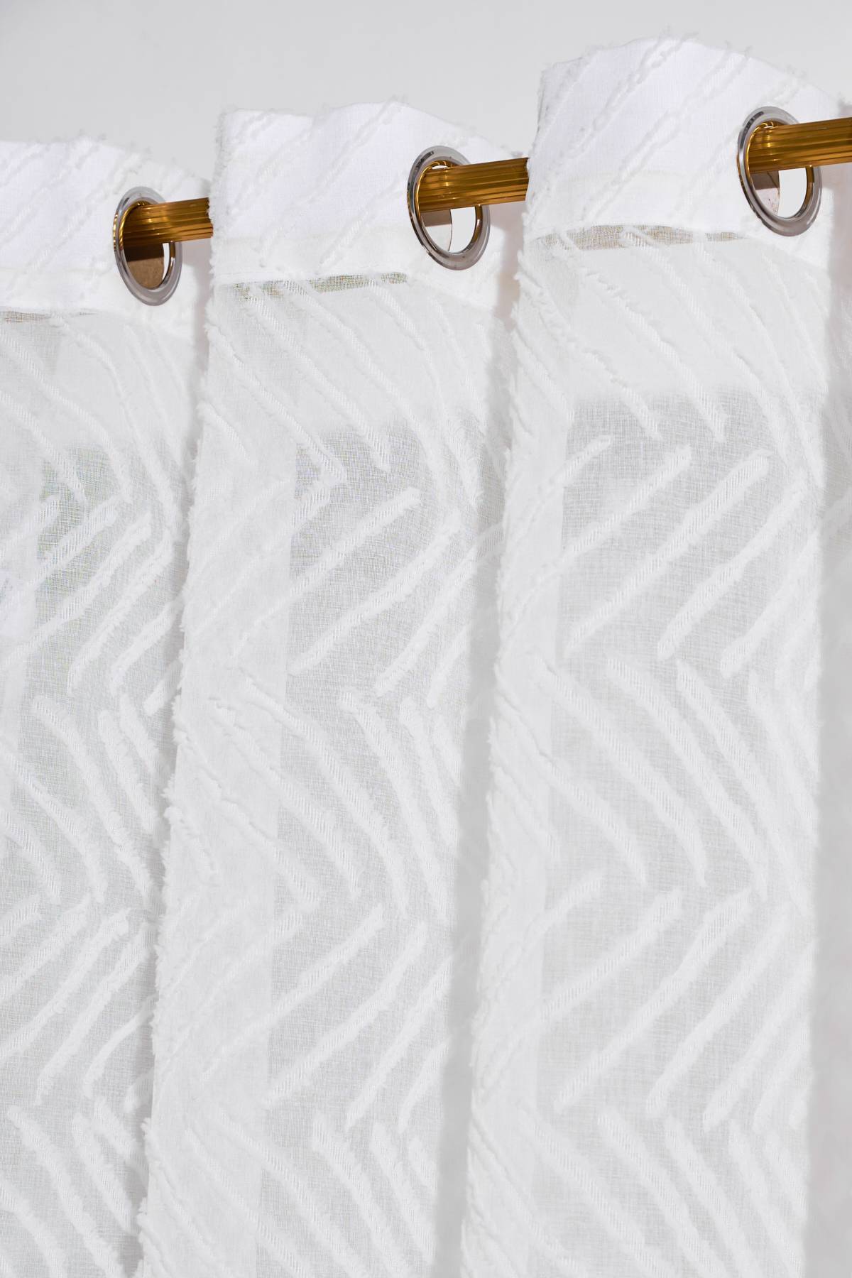 Visillo Blanco Deconova | Deprati Tienda Online