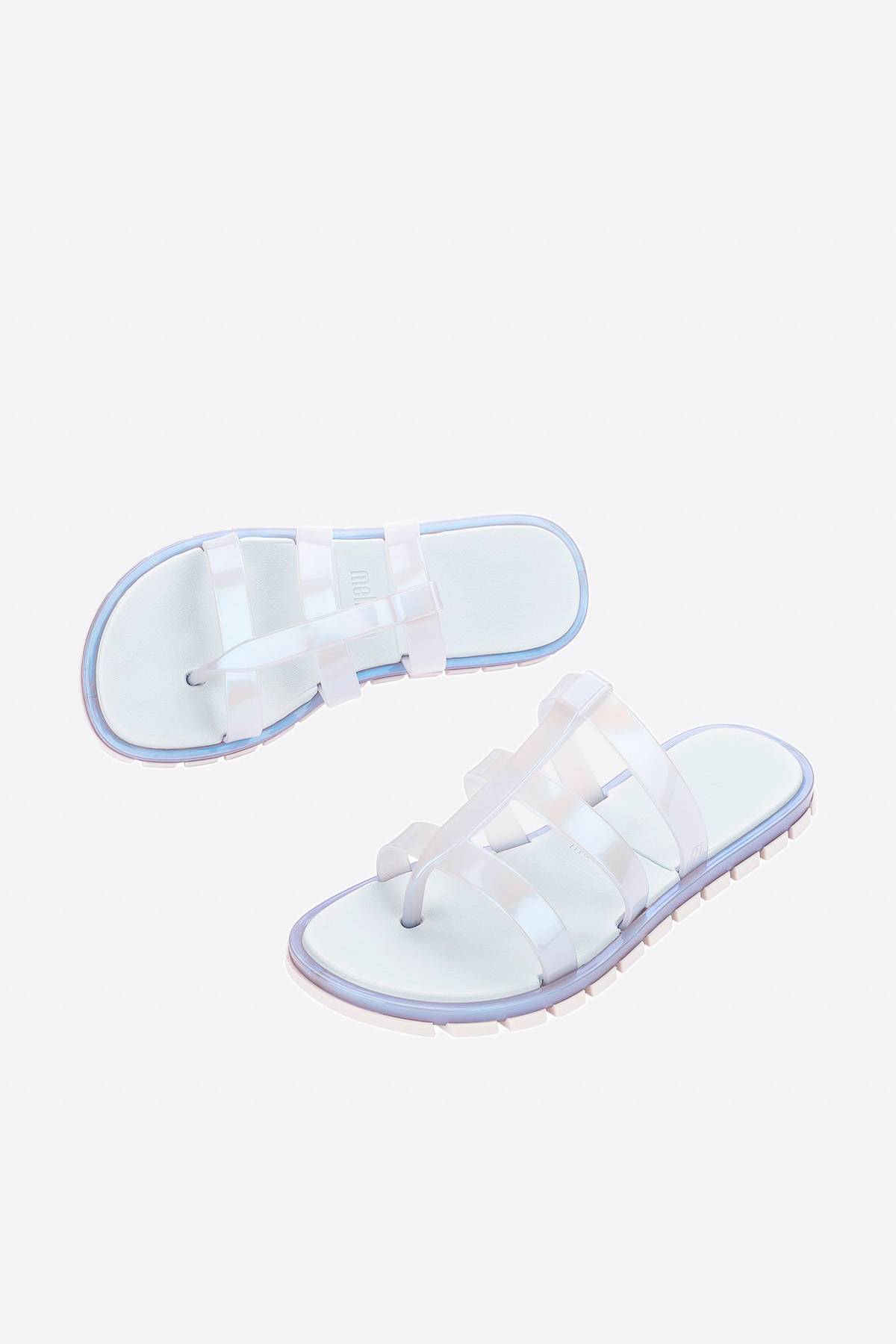 Sandalia Flat Path Slide AD con Tiras Melissa | De Prati Tienda Online