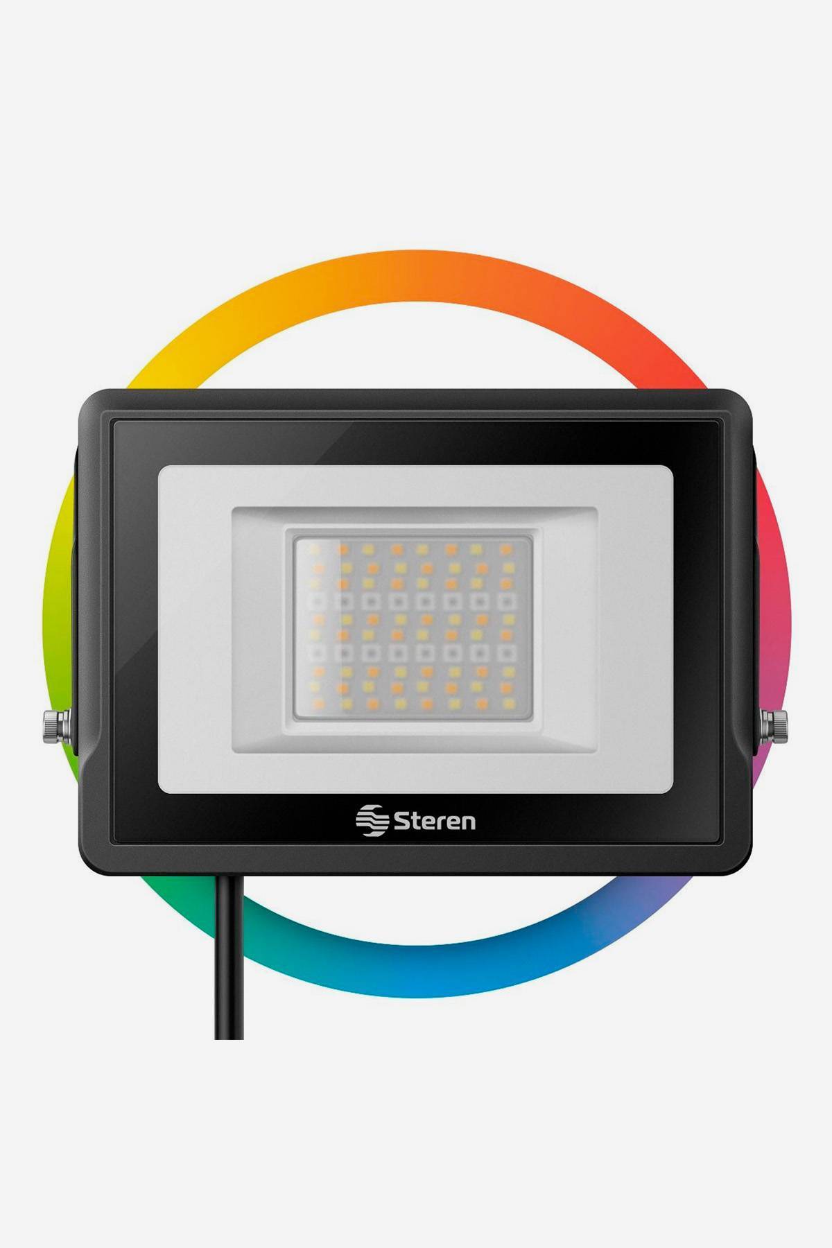 Reflector LED Wifi RGB+W de 30W para exterior Steren Shome-1230 ...