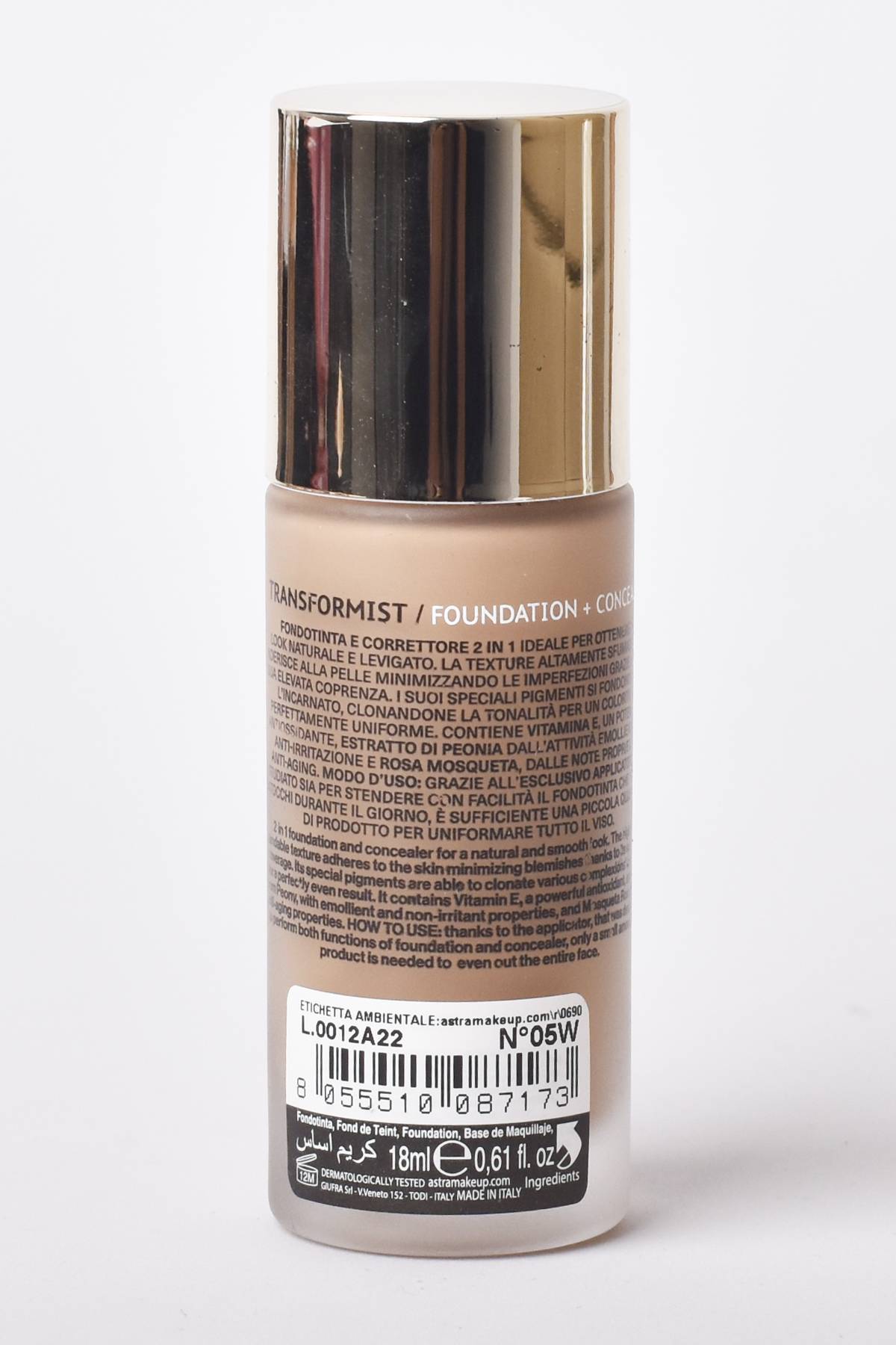 Base Líquida Transformist Astra Caramel | Deprati Tienda Online