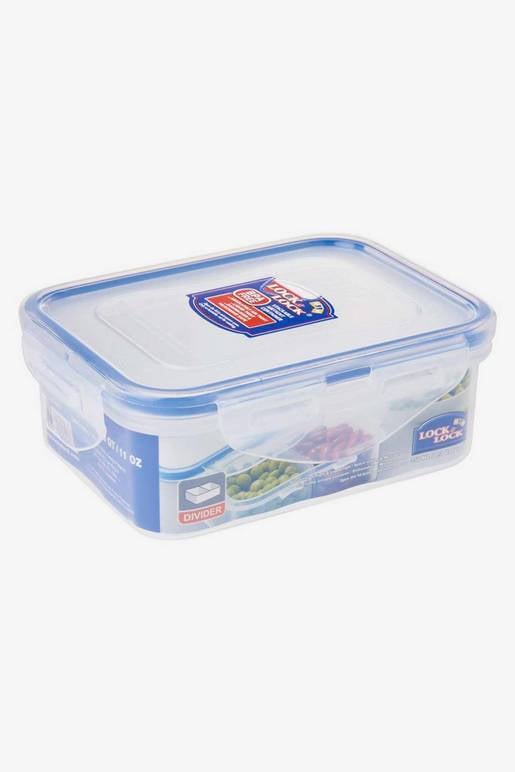 Recipiente Rectangular de Plástico Lock and Lock 350ml | Deprati Tienda ...