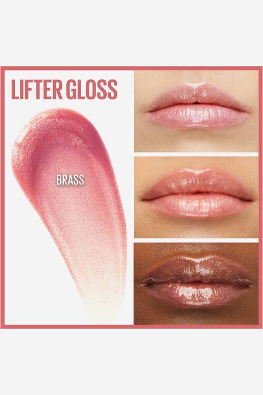 Labial Líquido Lifter Gloss Maybelline Brass | Deprati Tienda Online