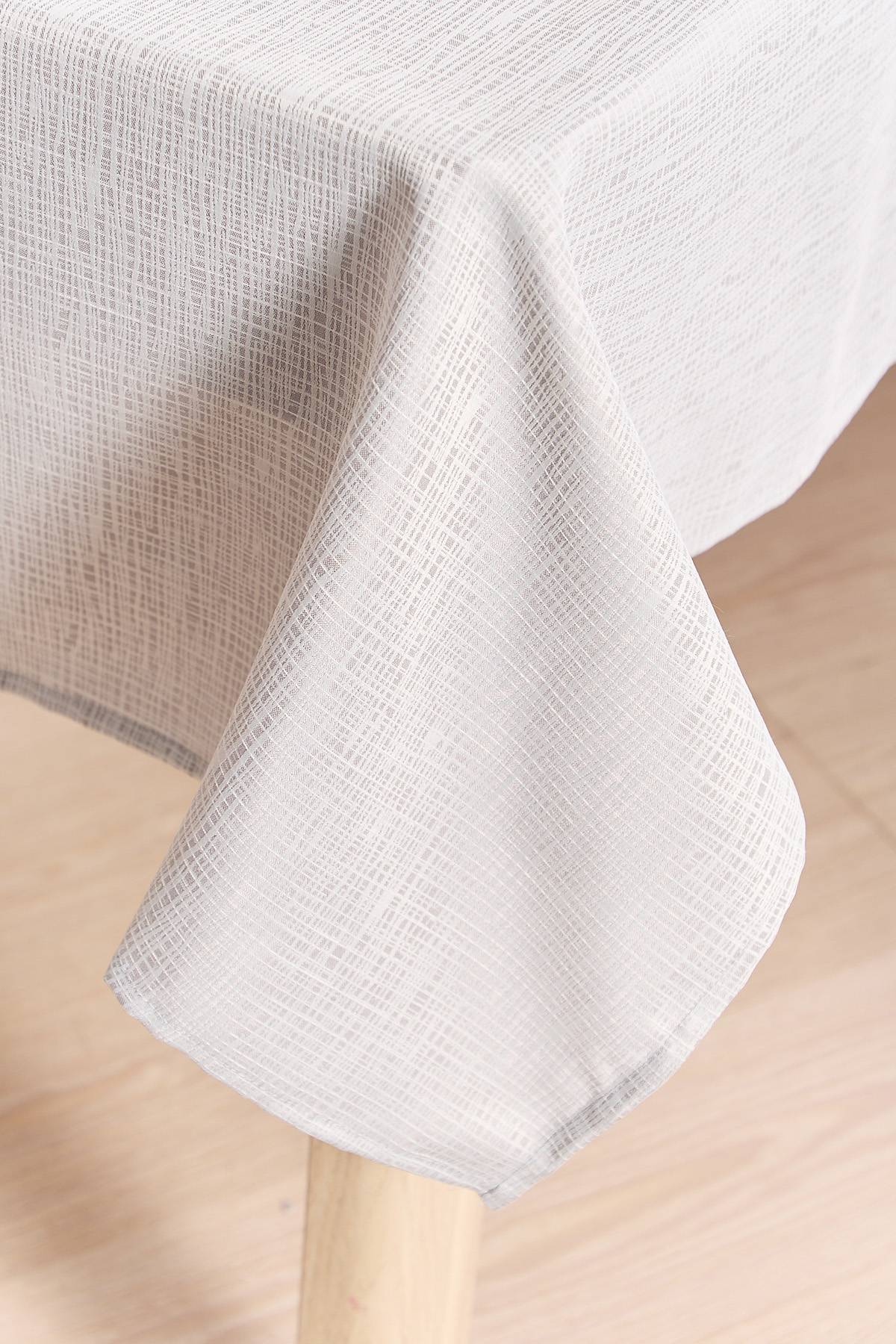 Mantel Plateado Rectangular Deconova | De Prati Tienda Online