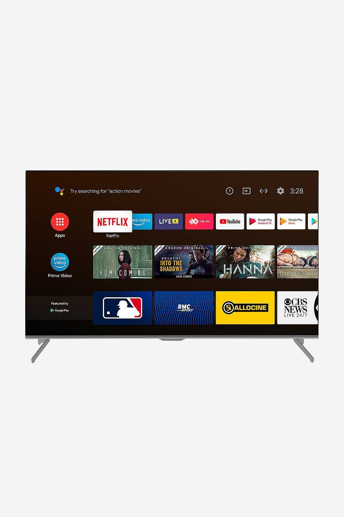 Smart TV 4K Ultra HD Indurama de 55 pulgadas | Deprati Tienda Online