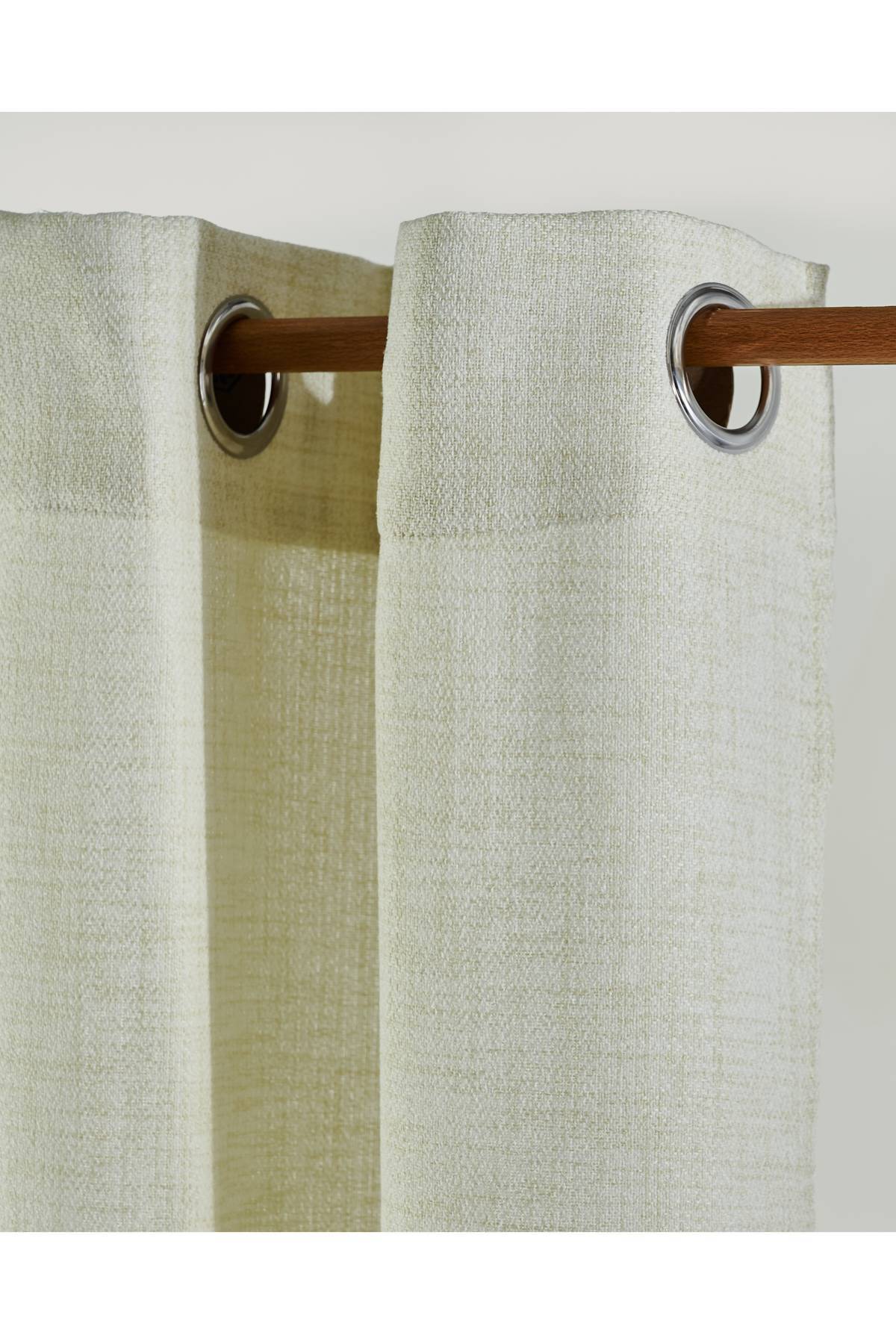 Cortina con Ojales Crema | Deprati Tienda Online