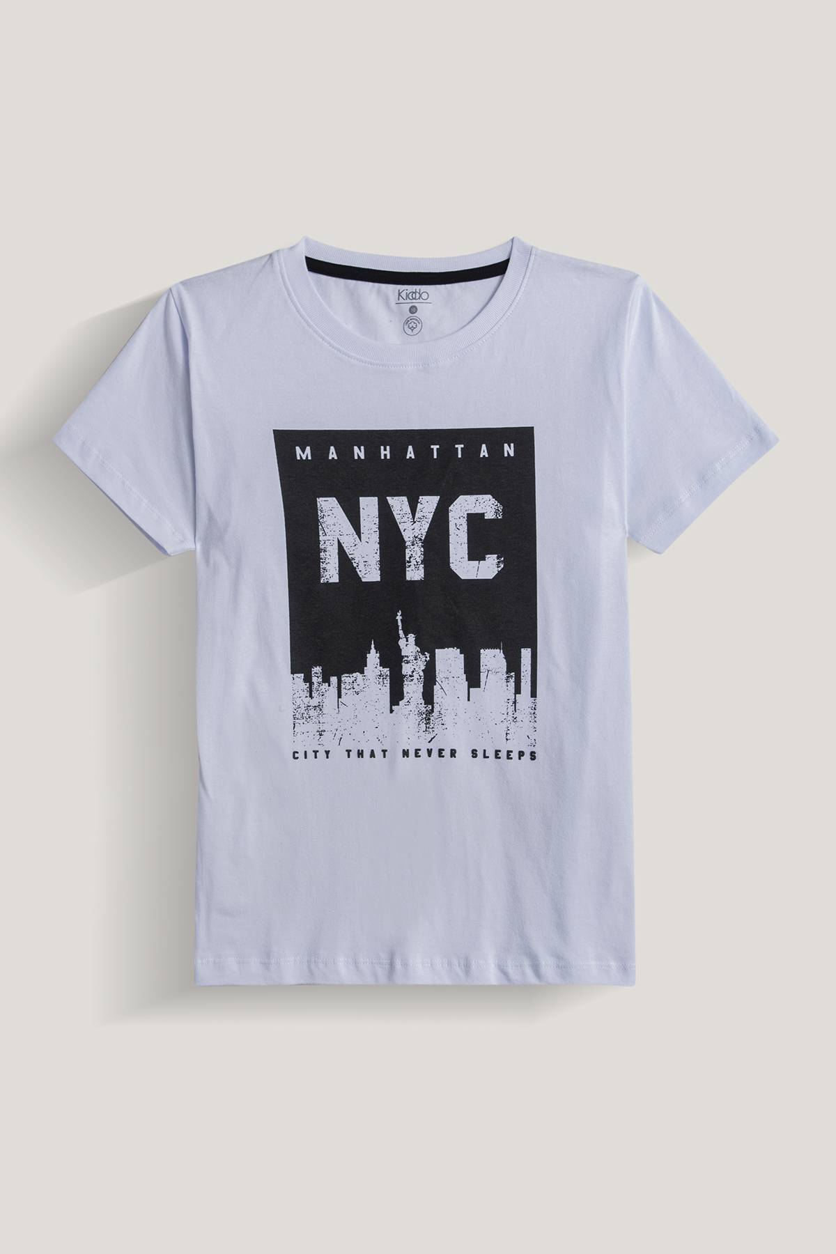 Camiseta de Algodón con Gráfico Central Kiddo | De Prati Tienda Online