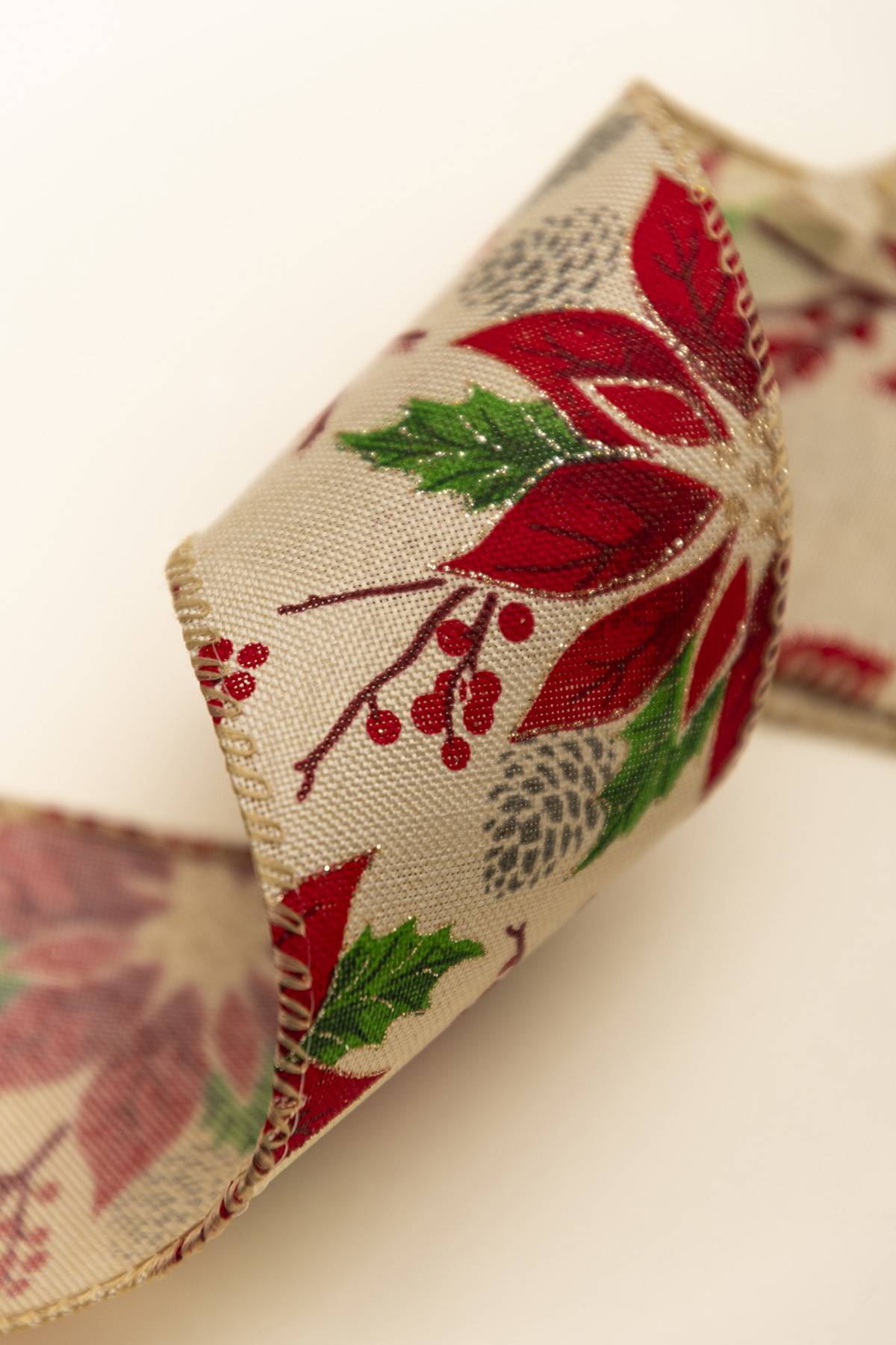 Cinta Decorativa 10 Yardas Beige Celina | De Prati Tienda Online