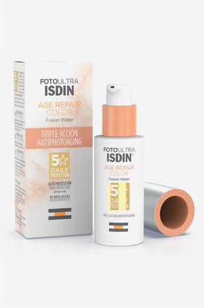 Protector Solar Fusion Water Color Isdin 50 ml | Deprati Tienda Online