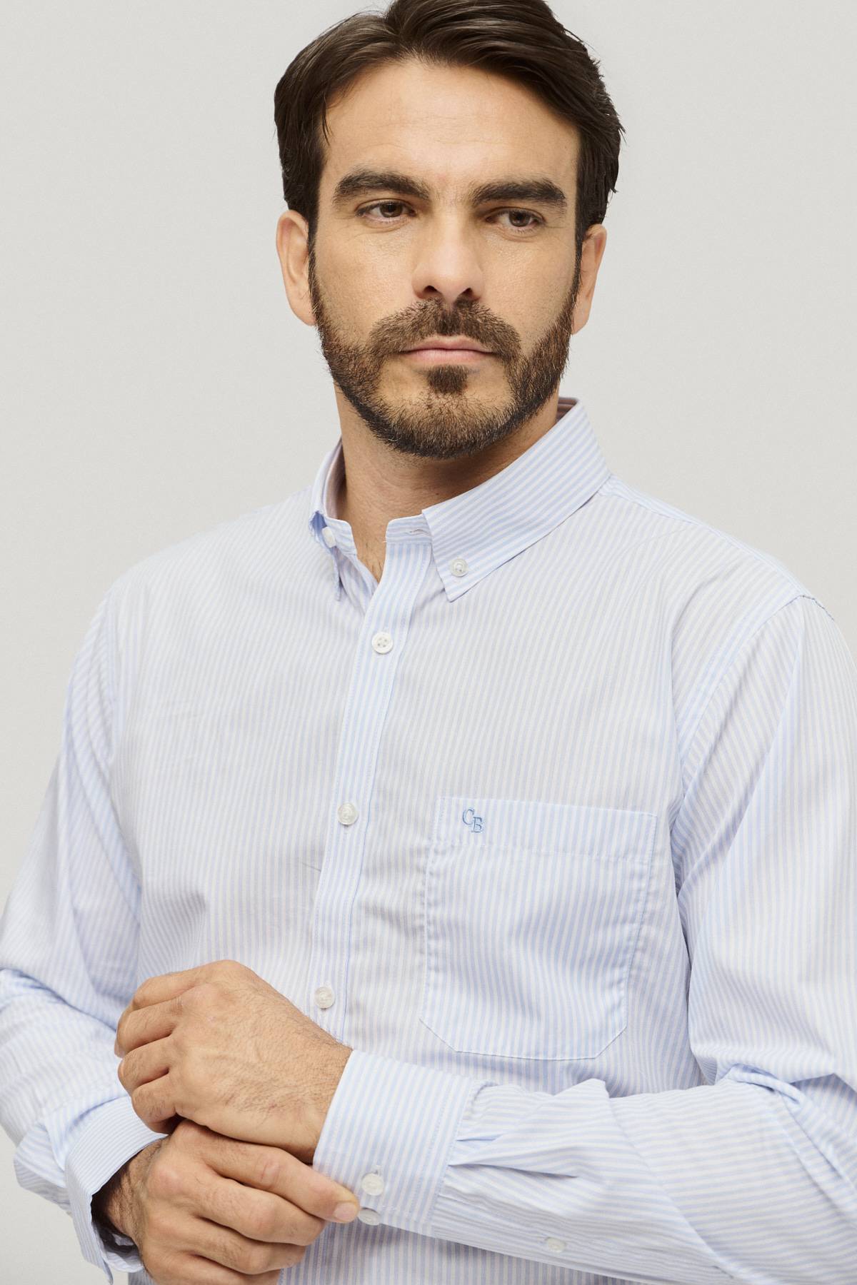 Camisa Classic Manga Larga Carlo Bonomi | Deprati Tienda Online