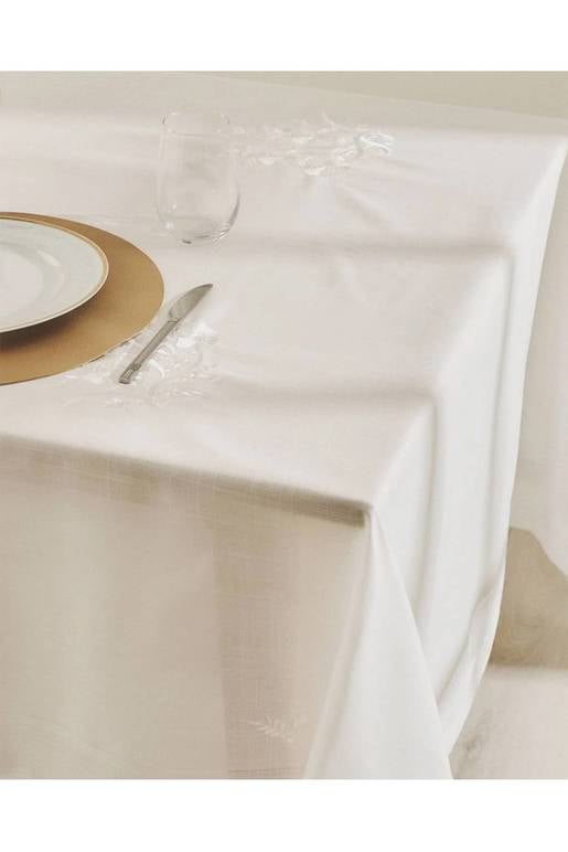 Mantel Rectangular Blanco Deconova 10 Puestos | Deprati Tienda Online