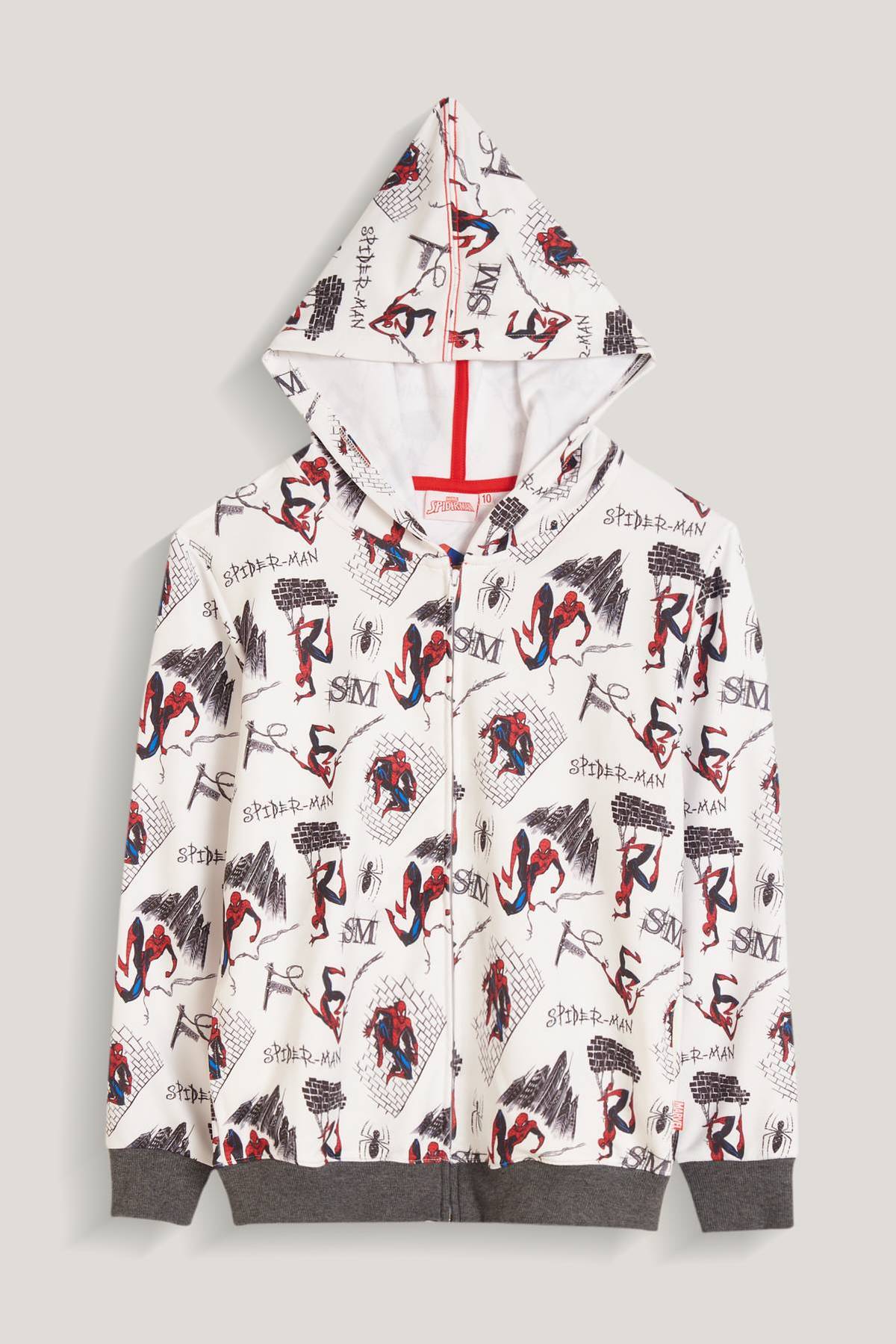 Chompa con Capucha Spider Man | De Prati Tienda Online