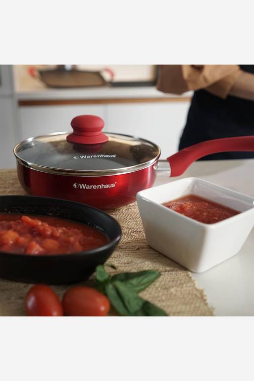 Sartén Infinito con Tapa Warenhaus 24 cm | Deprati Tienda Online