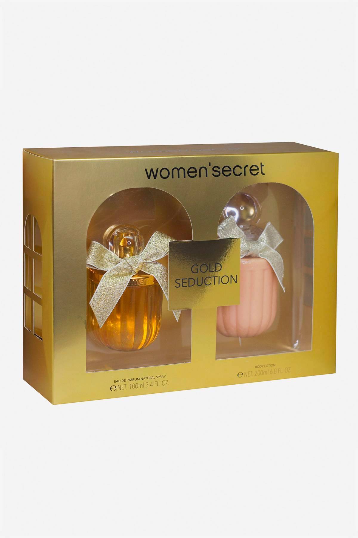 Set Gold Seduction Women’Secret x2 | Deprati Tienda Online