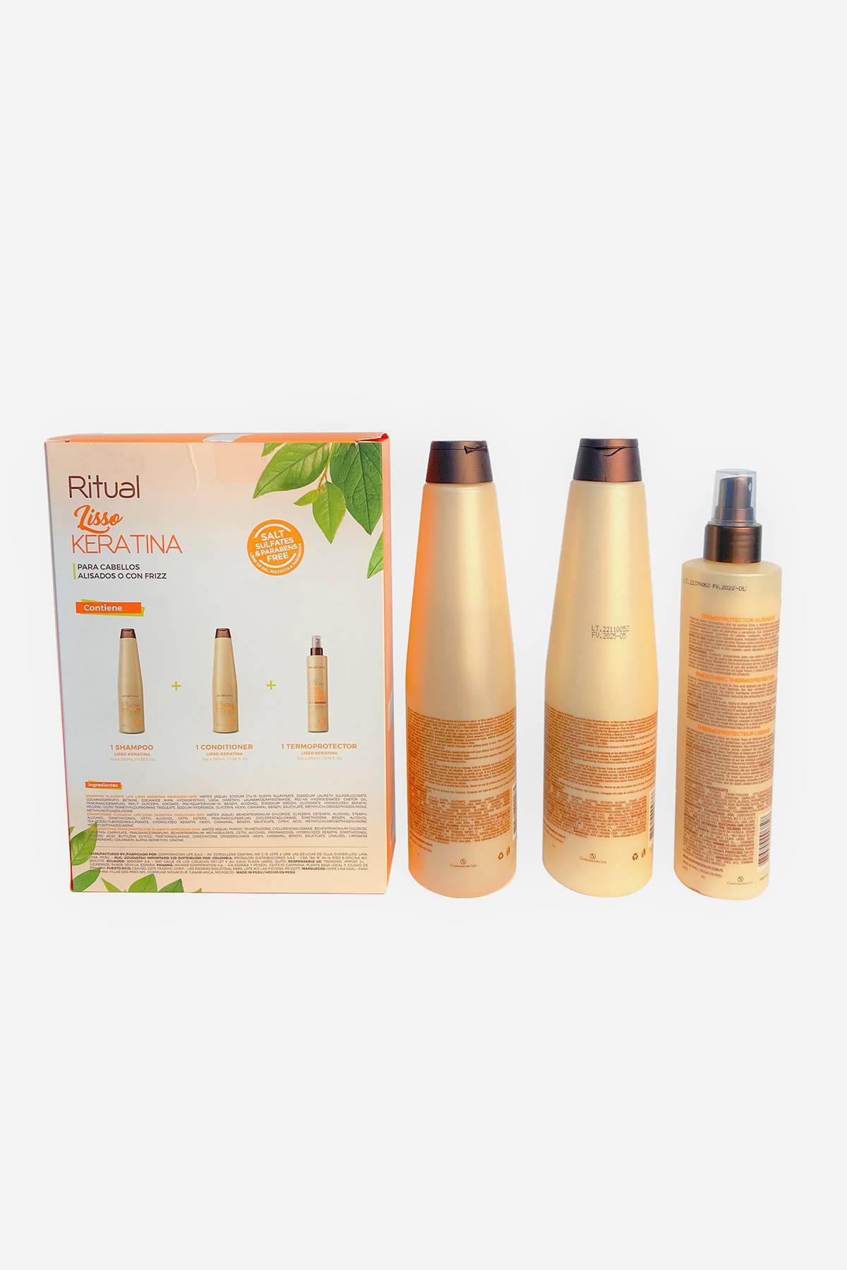 Set Lisso Keratina Placenta Life x3 | Deprati Tienda Online