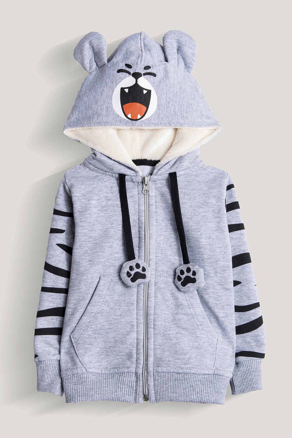 Chompa de Tigre Fleece con Capucha Baby Kiddo | De Prati Tienda Online
