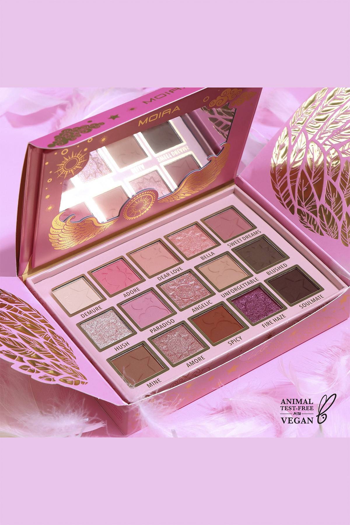Paleta de Sombras Celestial Moira Celestial Love x15 | Deprati Tienda ...