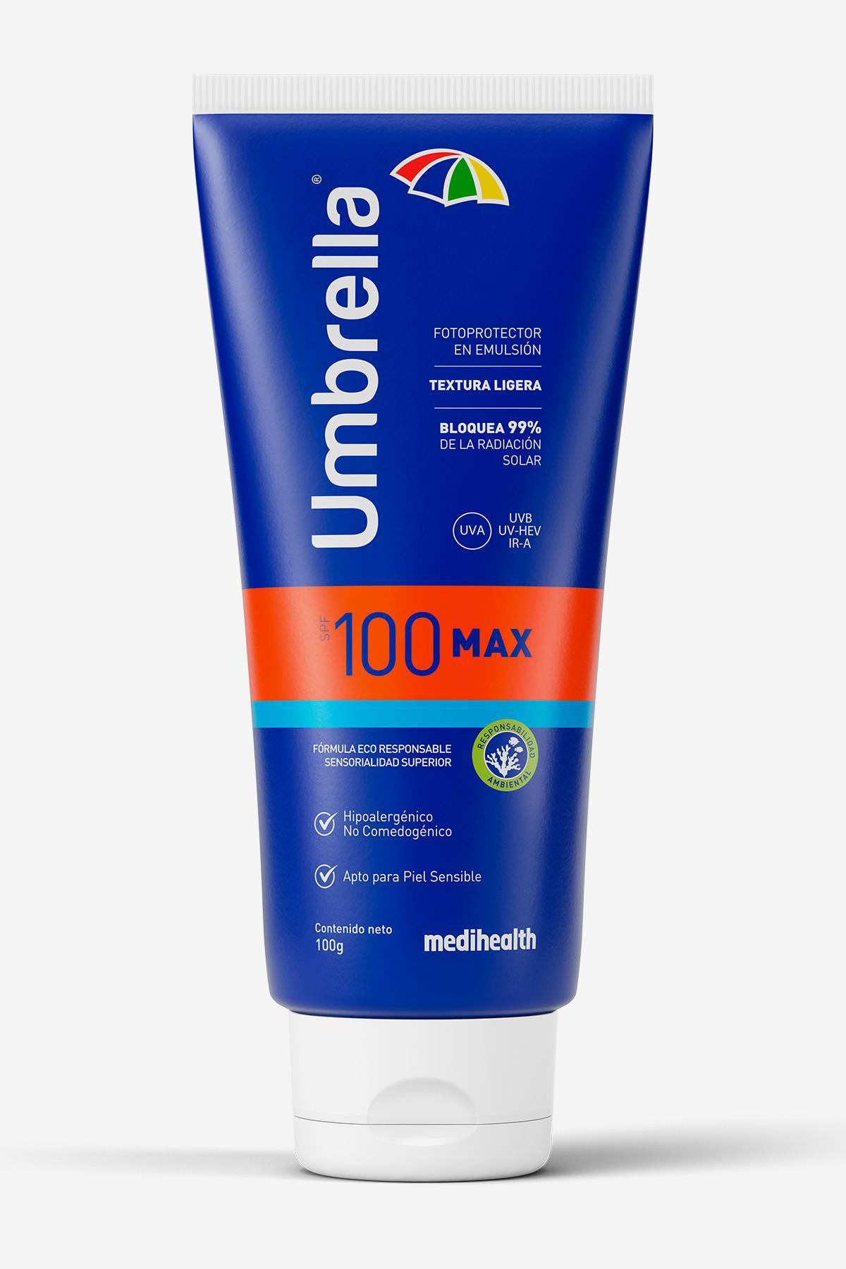 Protector Solar Max SPF 100 Umbrella 100 g | Deprati Tienda Online