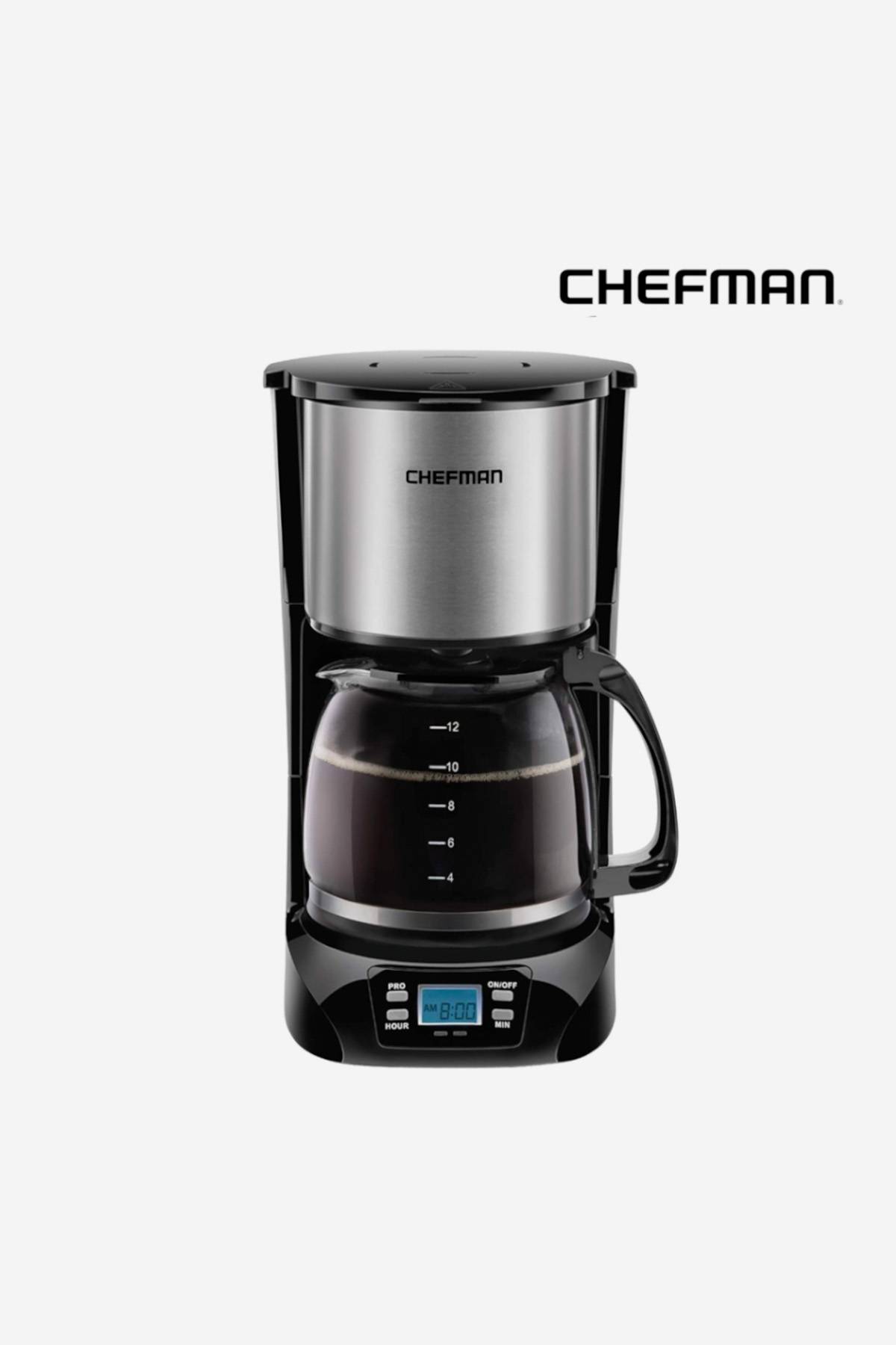 Cafetera Programable Chefman | Deprati Tienda Online