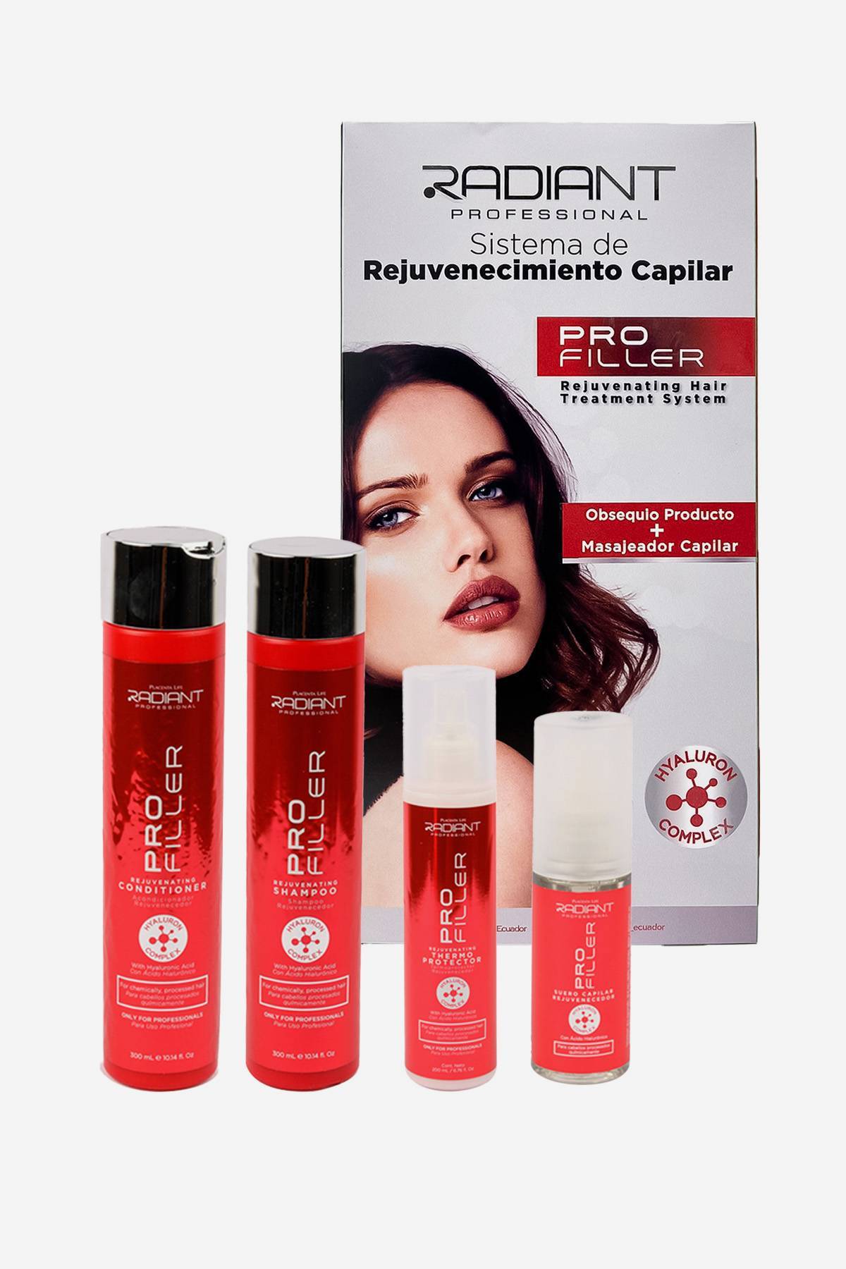 Set Pro Filler Radiant x 4 | Deprati Tienda Online