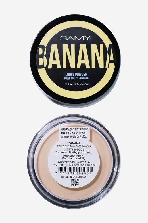 Polvo Suelto Banana Samy | Deprati Tienda Online