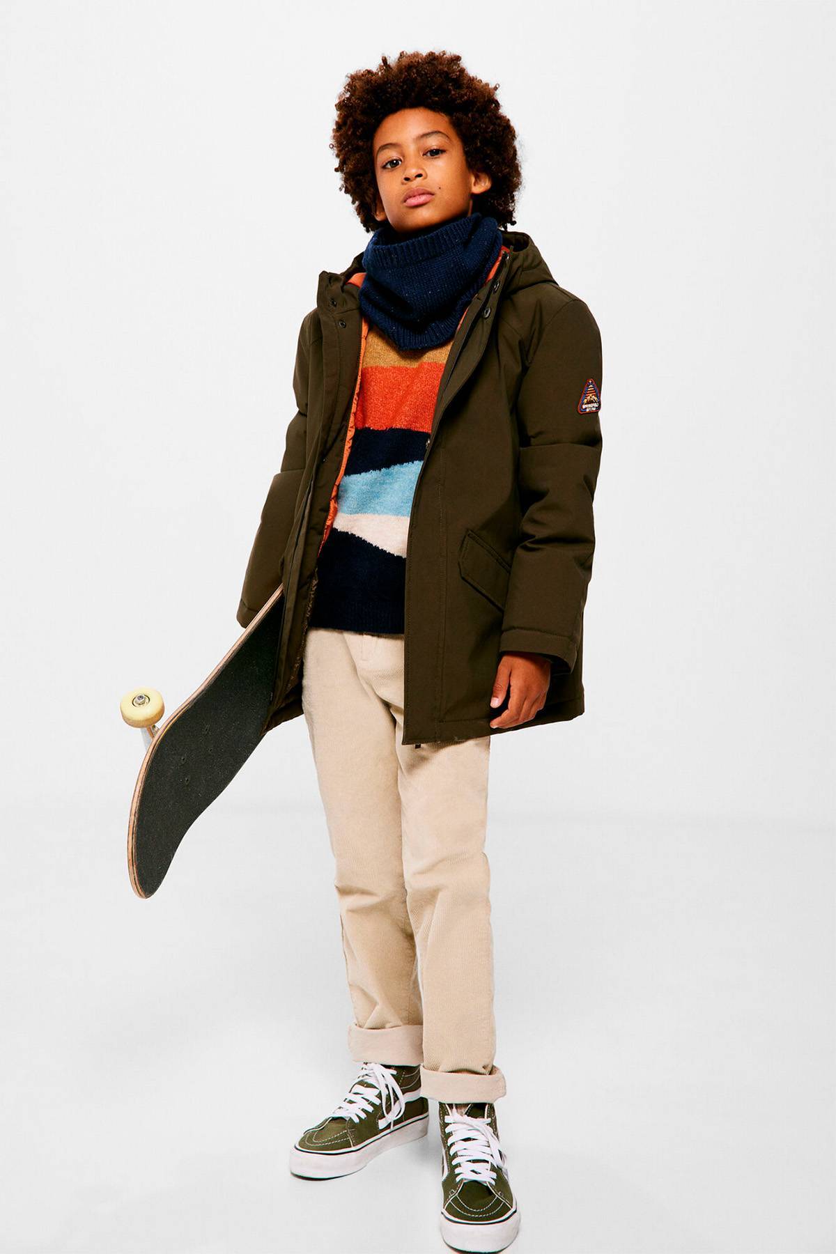 Parka de Nylon con Plumón Springfield Kids | Deprati Tienda Online