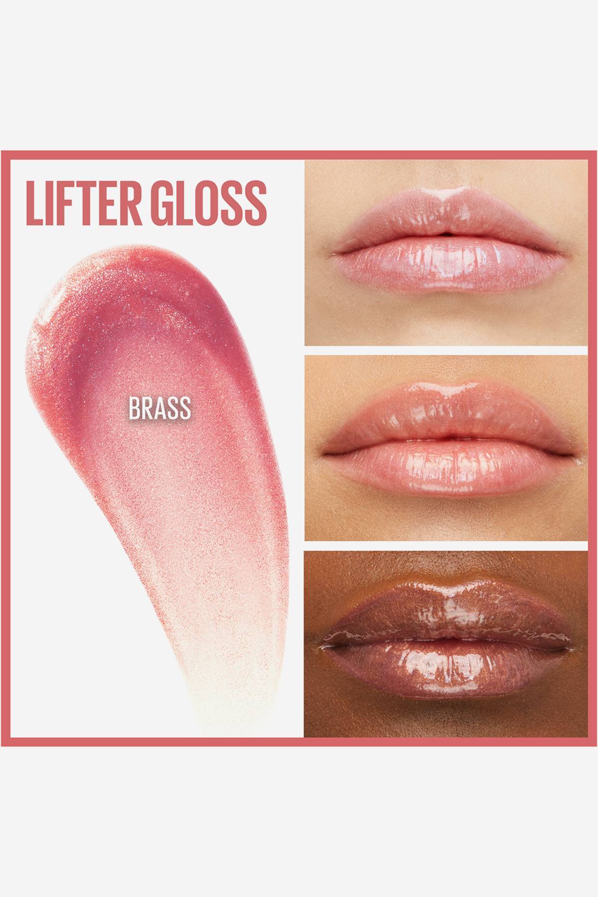 Labial Líquido Lifter Gloss Maybelline Brass | Deprati Tienda Online