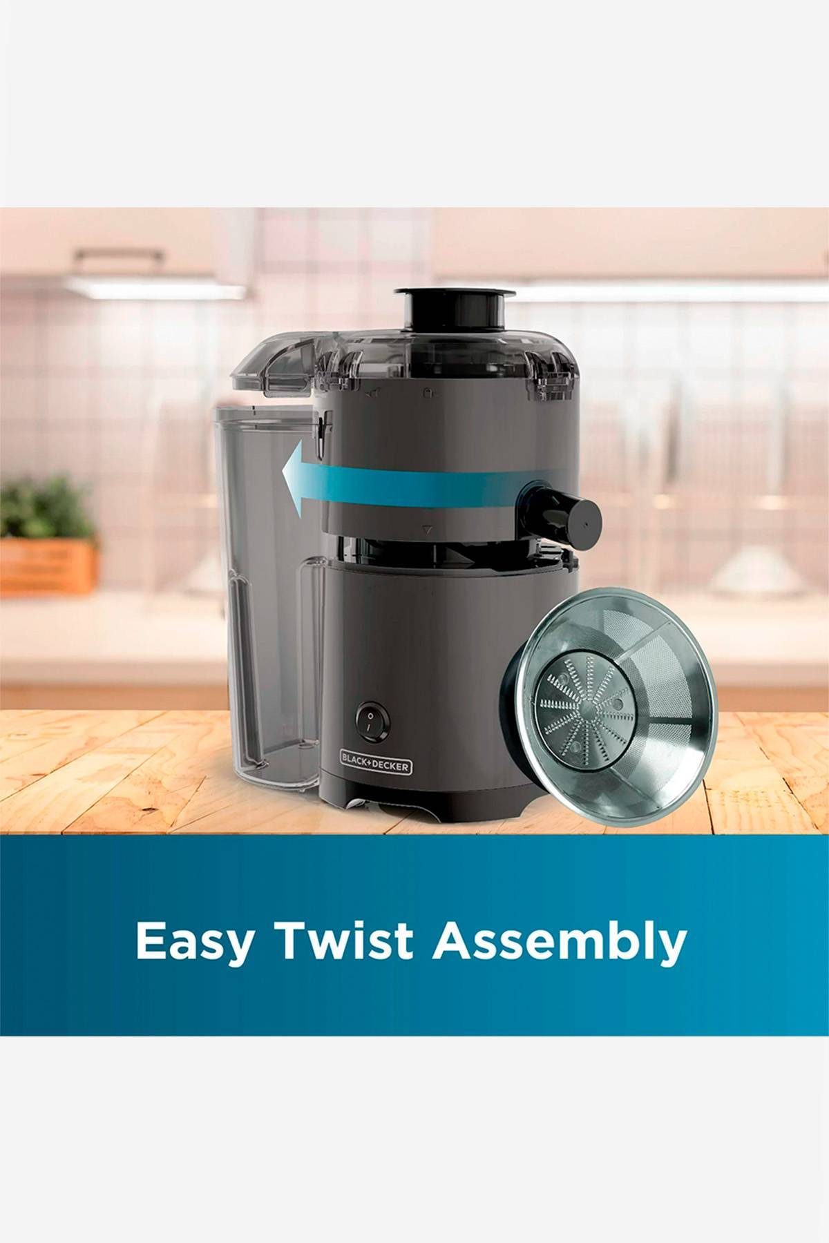 Extractor de Jugos Black+Decker Negro 57 Onzas | Deprati Tienda Online