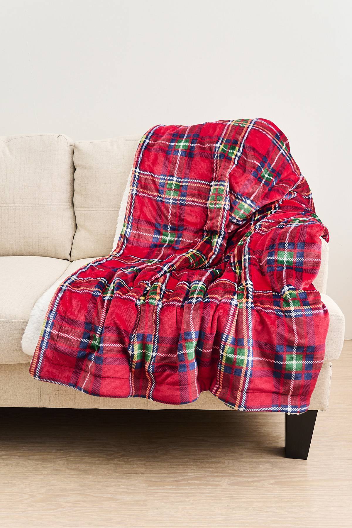 Cobija Navideña a Cuadros Deconova | De Prati Tienda Online