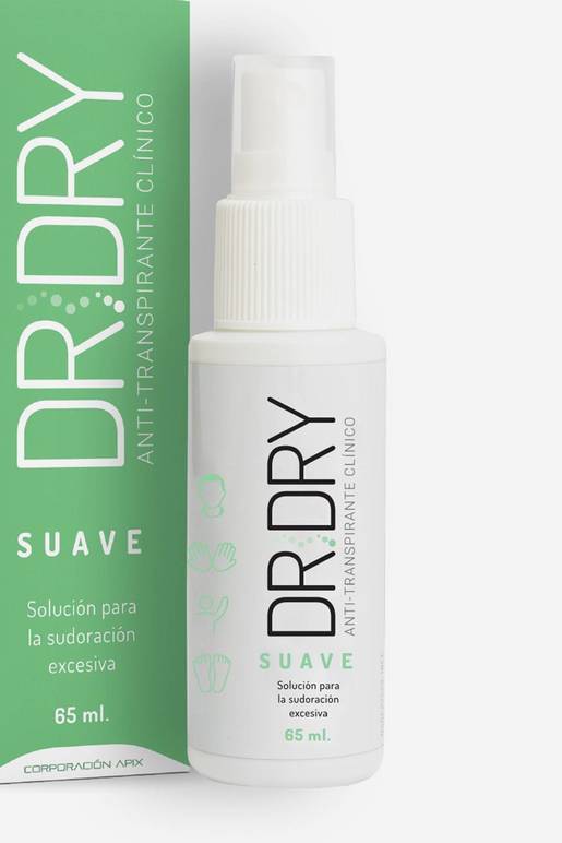 Spray Antitranspirante Clínico Suave Dr. Dry | Deprati Tienda Online