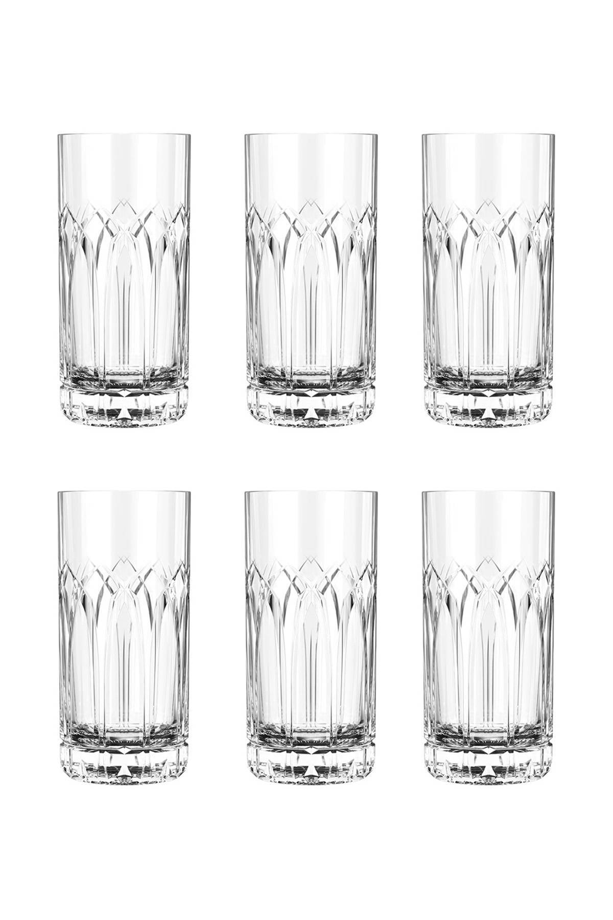 Set de Vasos Traze Hi Ball Ocean Glass X6 | Deprati Tienda Online