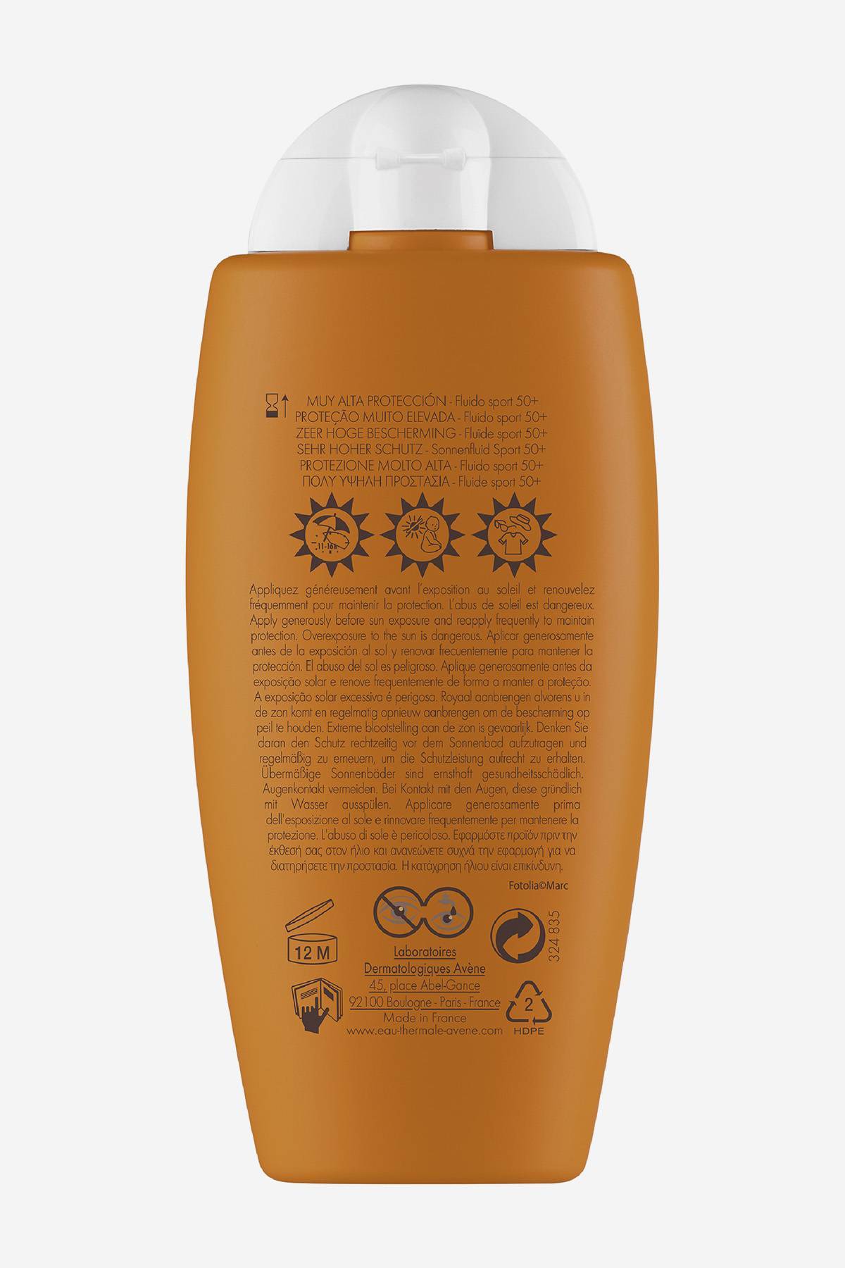 Protector Solar Sport Avène 100ml | Deprati Tienda Online