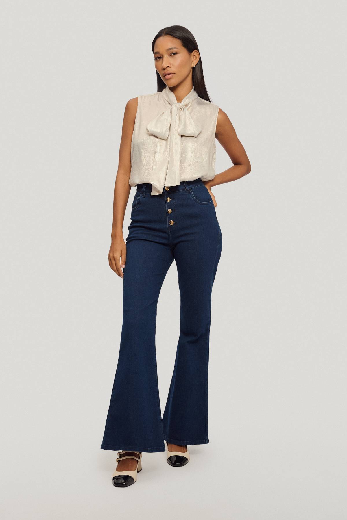 Blusa Lazo en Cuello Isabella | Deprati Tienda Online