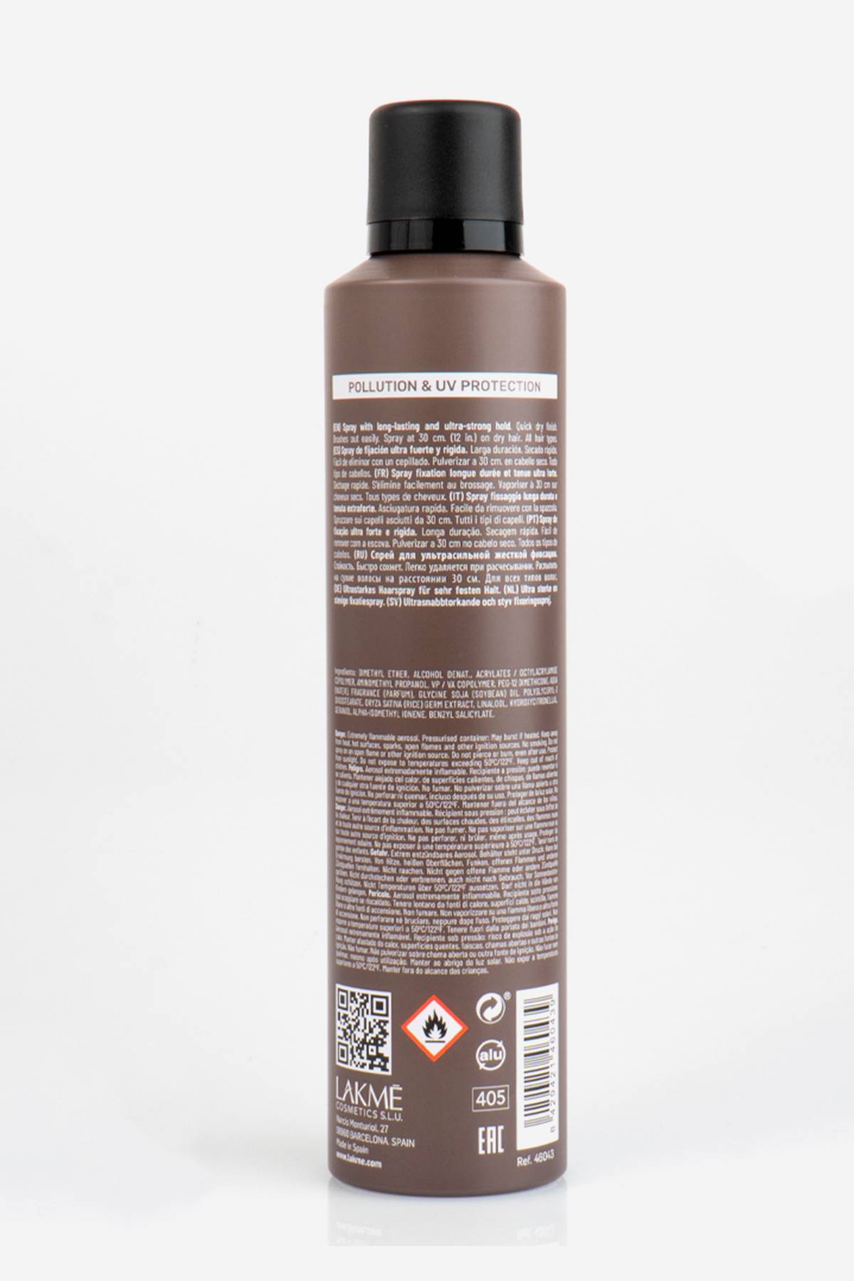 Spray Fijador K. Finish Hard Strong Hold Lakmé Professional 300 ml ...