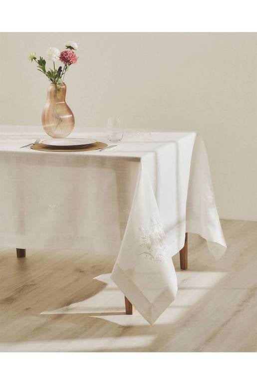 Mantel Rectangular Blanco Deconova 10 Puestos | Deprati Tienda Online