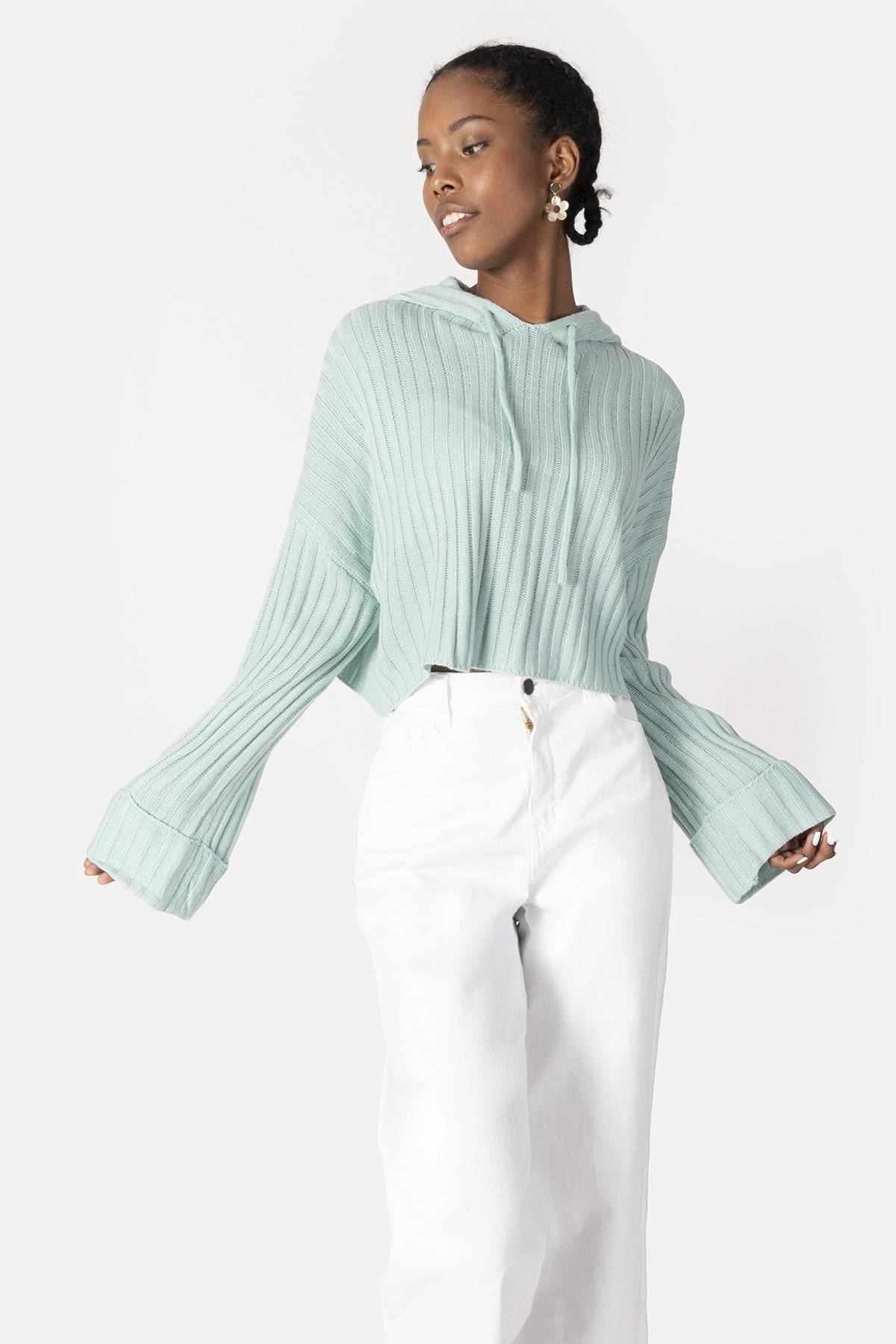 Sweater con Capucha Look Express | De Prati Tienda Online