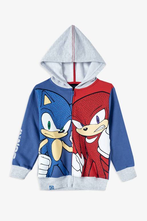 Chompa con Capucha Sonic | De Prati Tienda Online