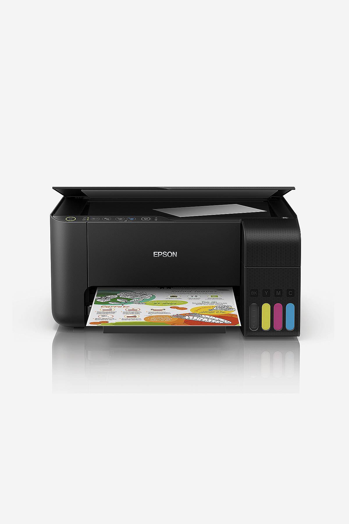 Impresora inalámbrica Epson Econtank L3150 Negra | Deprati Tienda Online